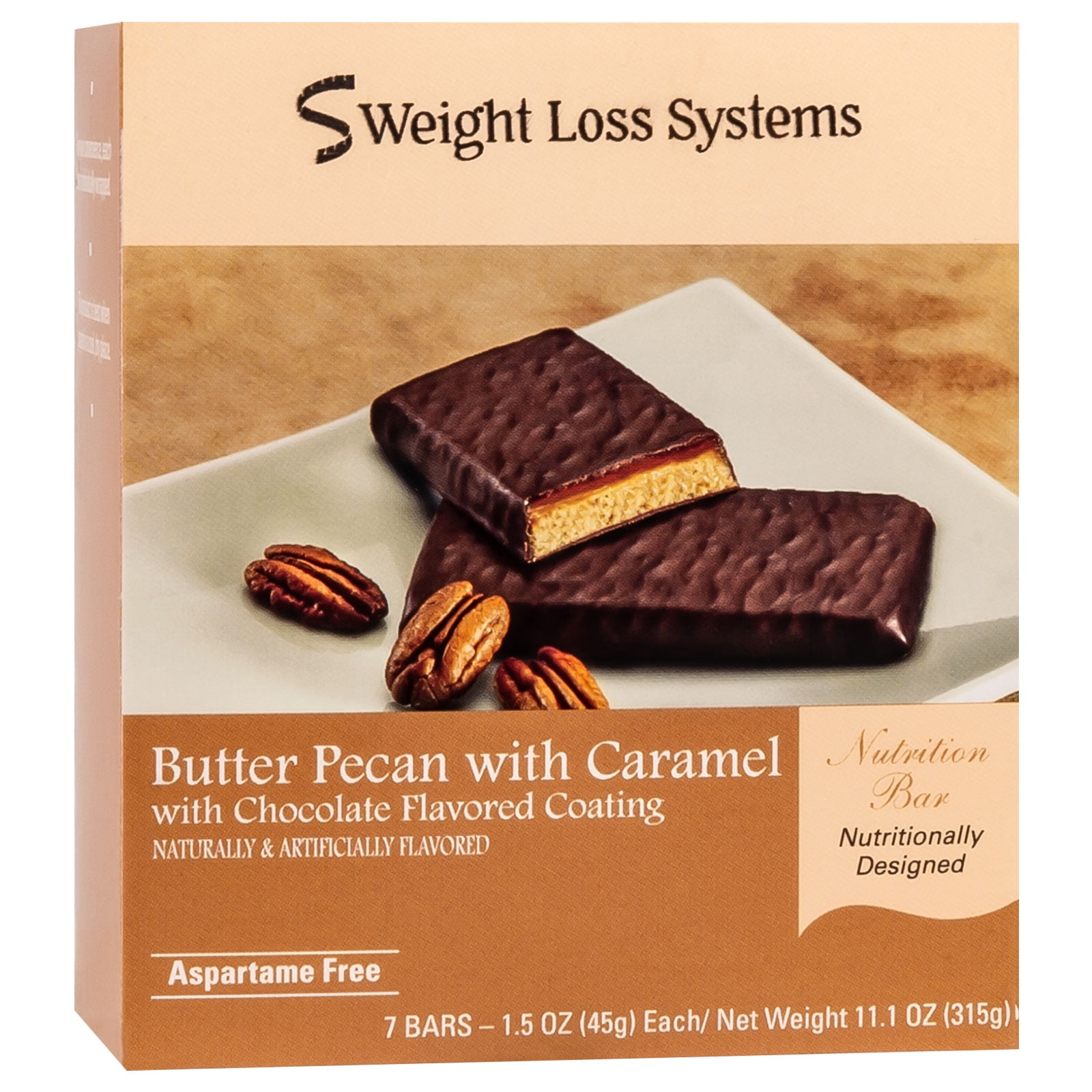 Weight Loss Systems Butter Pecan with Caramel Chocolate Flavored ...