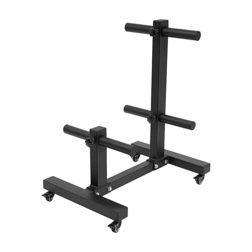 Weight Plate Rack, Weight Plate Tree, Heavy Duty Gym Organizer 1102 ...