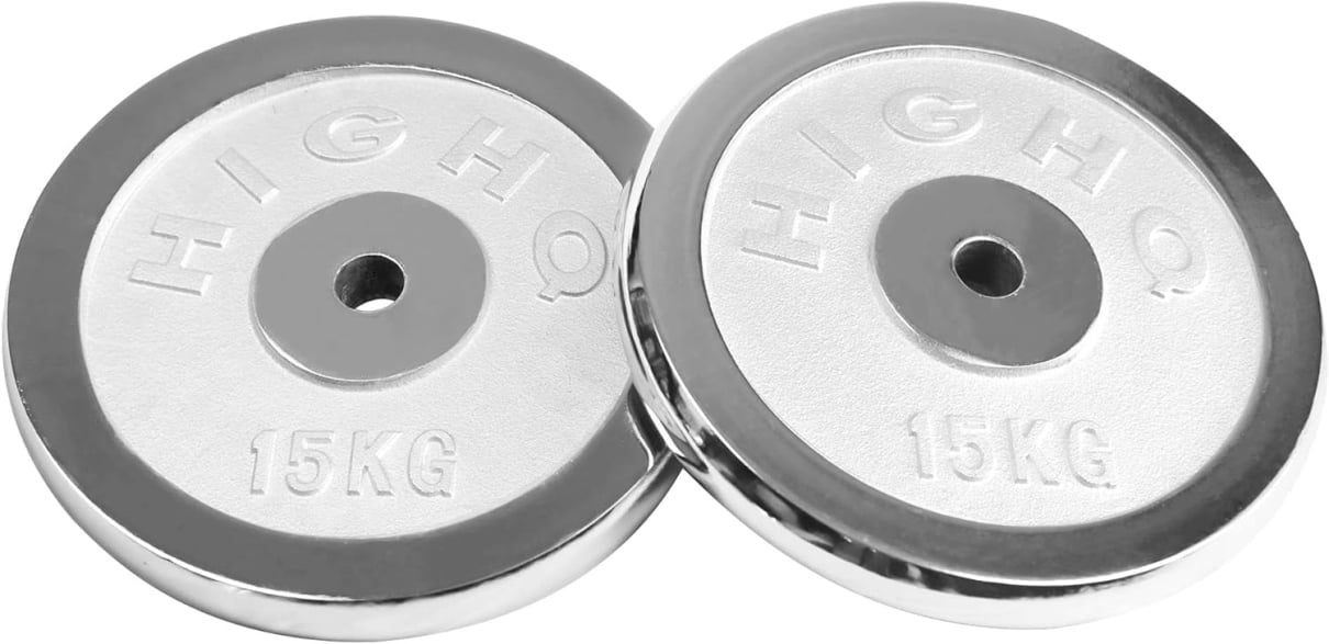 Weight Plate Set(66LB), Adjustable Free Weight Set with 4 Weight Plates ...