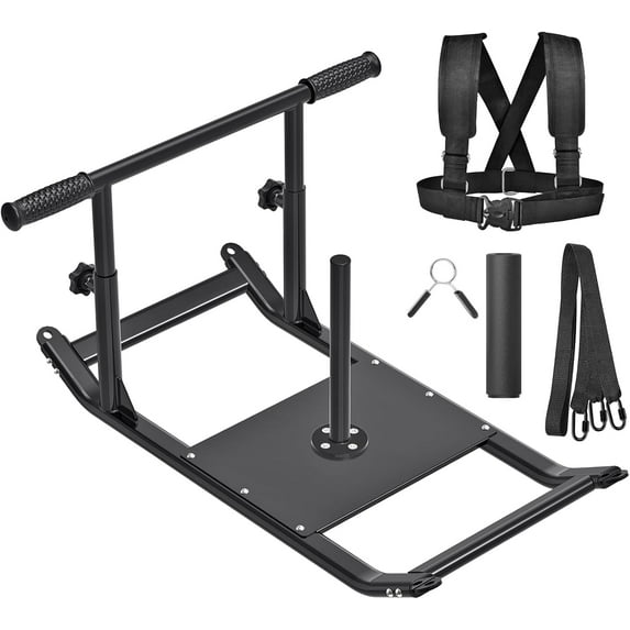 Weight Sleds for Training, Push-Pull Football Sled, Adjustable Height ...