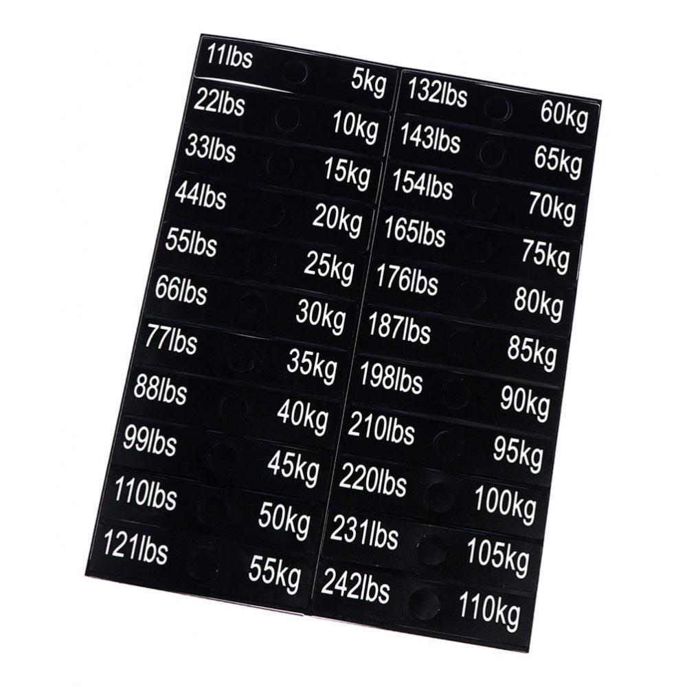 Weight Sticker Device Weight Block Label Sticker Weight Stack Labels ...