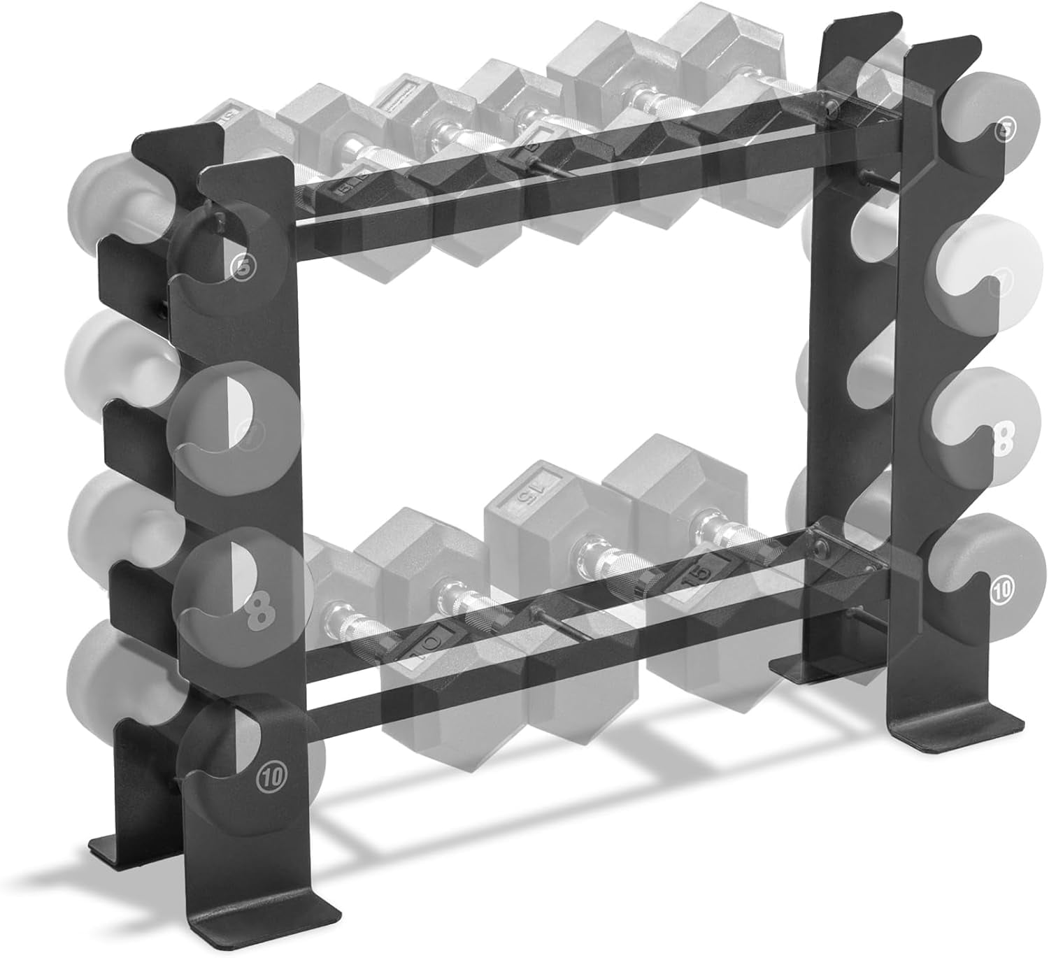 Weight Storage Organizer Racks for Dumbbells, Kettlebells, Weight ...