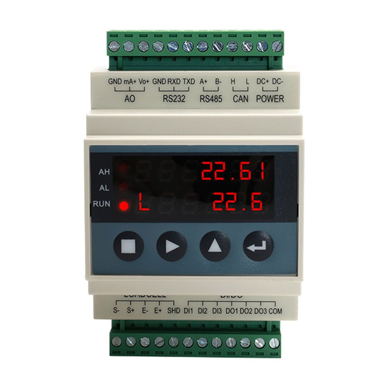 Weight Transmitter Guide Rail Weighing Module 485 Analog Output ...