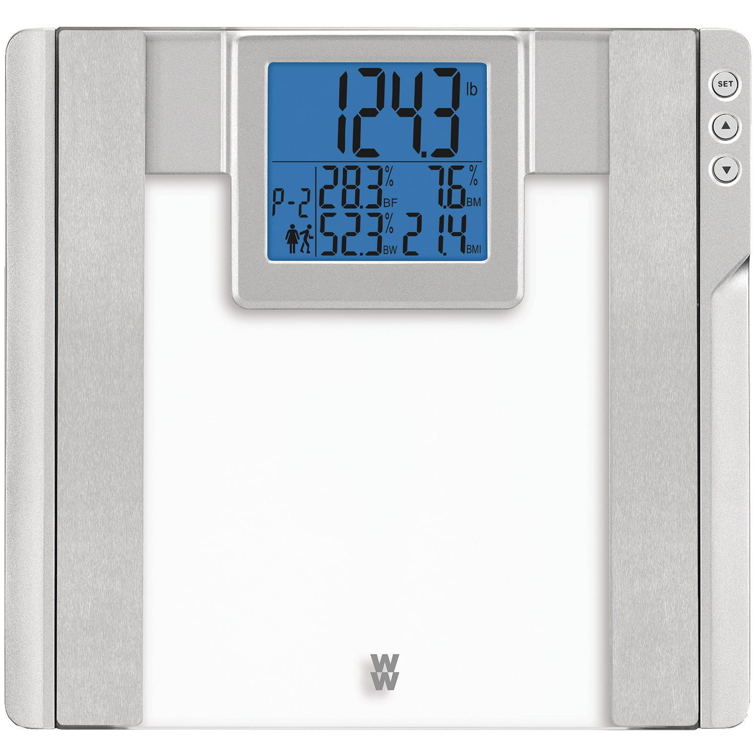 Weight Watchers by Conair Glass Body Analysis Scale WW721 - Walmart.com