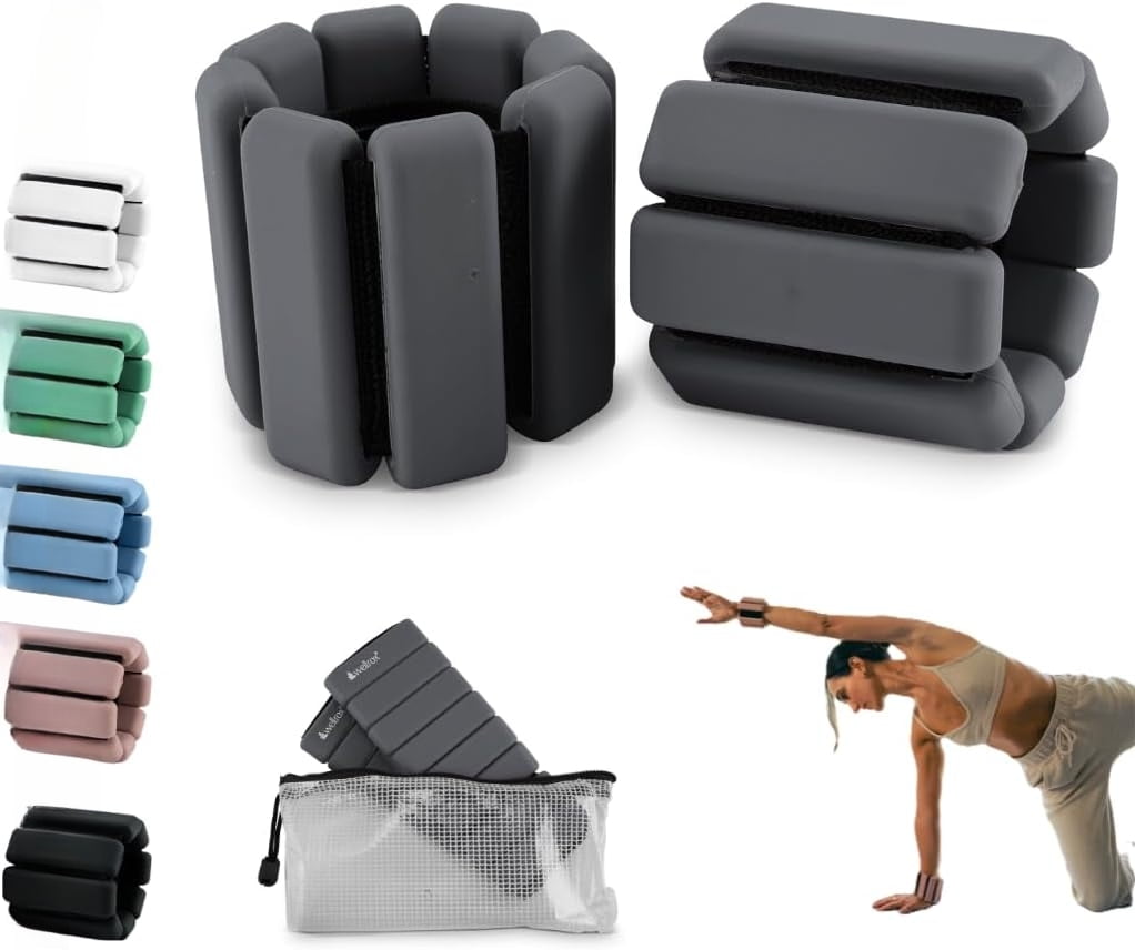 Weighted Bangles – Adjustable Ankle and Wrist Weights for Women & Men ...