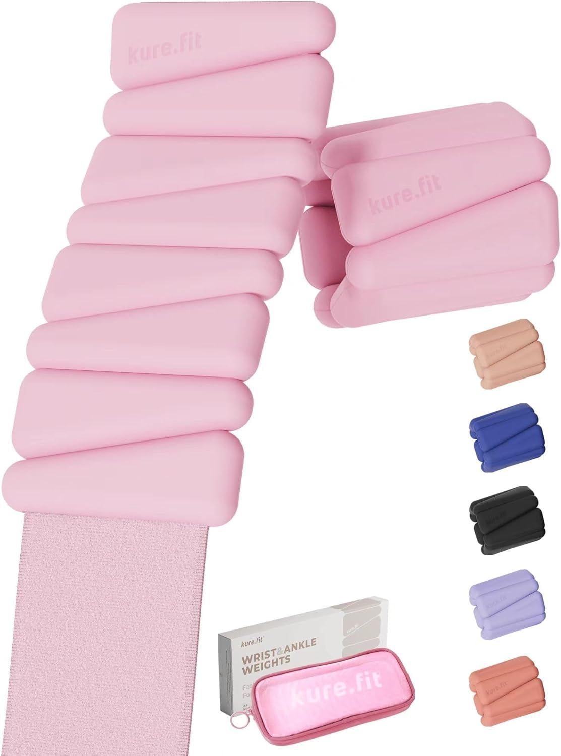 Weighted Bangles | Adjustable Wrist and Ankle Weights for Women 1LB ...