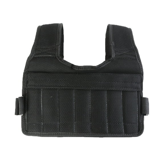 Soozier Adjustable Workout Weighted Vest with Pocket, Walking & Running ...
