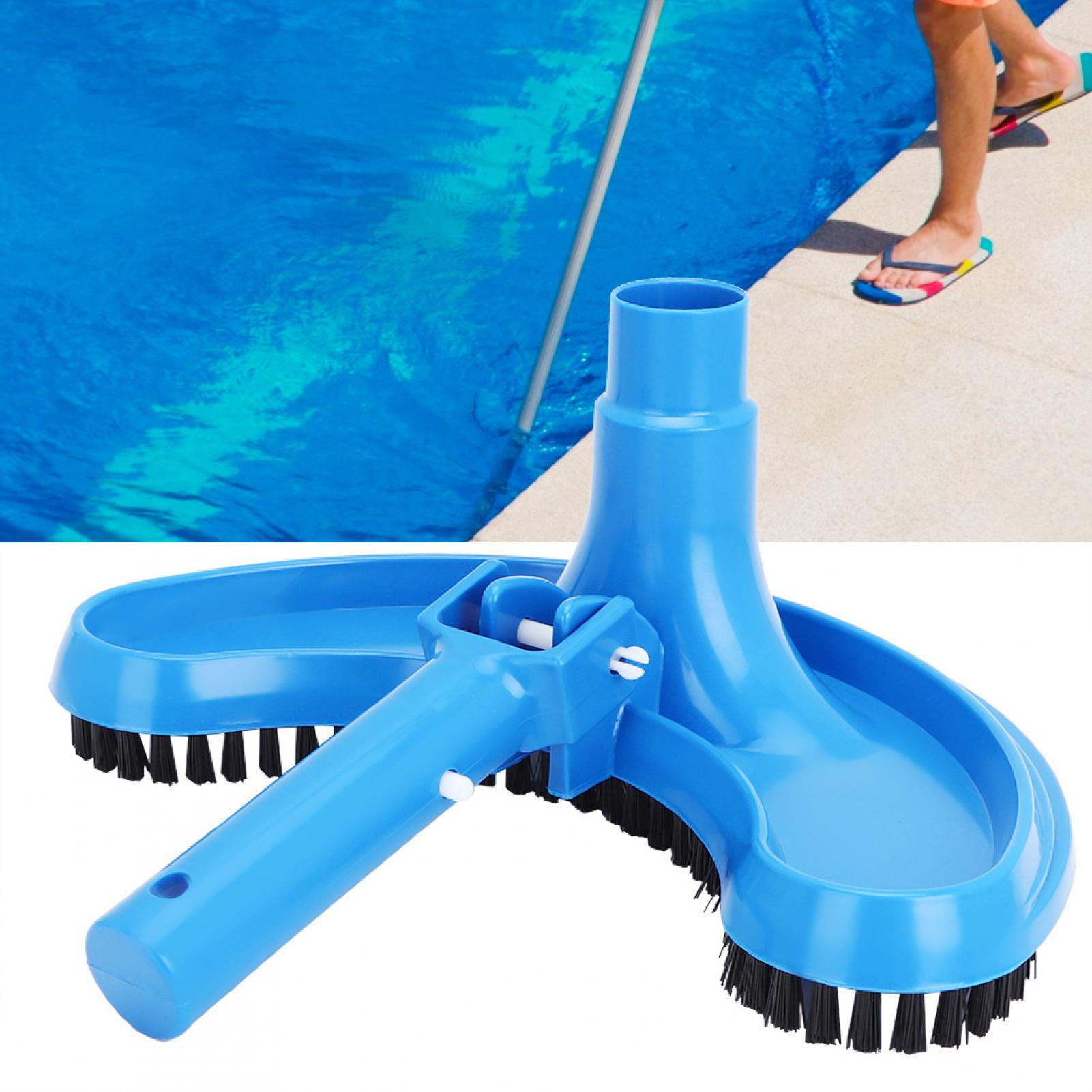 Weighted Half Moon Lightweight Pool Vacuum Head Brush, 1-1/4" or 1-1/2 ...