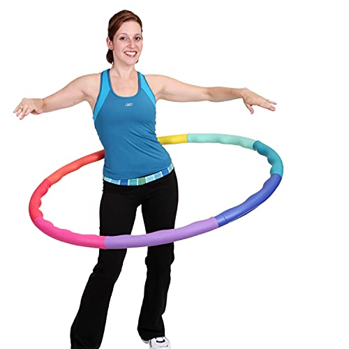 Weighted Hula Hoop, ACU Hoop 4M - 4 lb Medium, Weight Loss Fitness ...