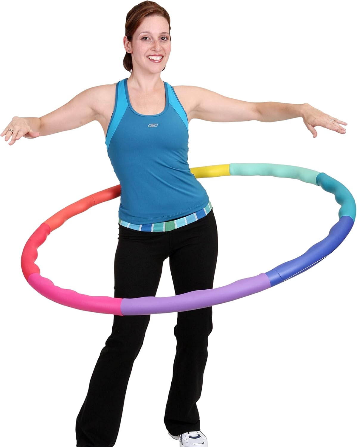Weighted Hula Hoop, ACU Hoop 4M - 4 lb Medium, Weight Loss Fitness ...