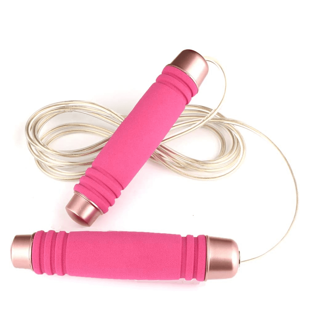 Weighted Jump Rope,Adjustable Comfortable Foam Handle jump Rope for ...