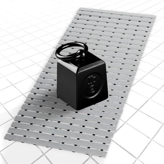 Weighted Non Slip Bathtub Mat, Textured TPE Bath Mat for Textured ...