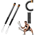 Weighted Ropeless Battle Ropes-Cordless Battle for Home Gym Adjustable ...
