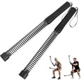 Weighted Ropeless Battle Ropes for Home Gym, 2PCS Portable Cordless ...