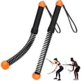 Weighted Ropeless Battle Ropes for Home Gym, Heavy Duty Arm Exerciser ...