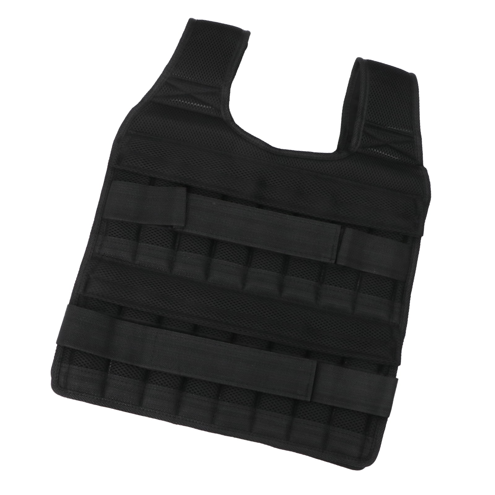 Weighted Sleeveless Garment Vest Running Rucking Men's Black - Walmart.com