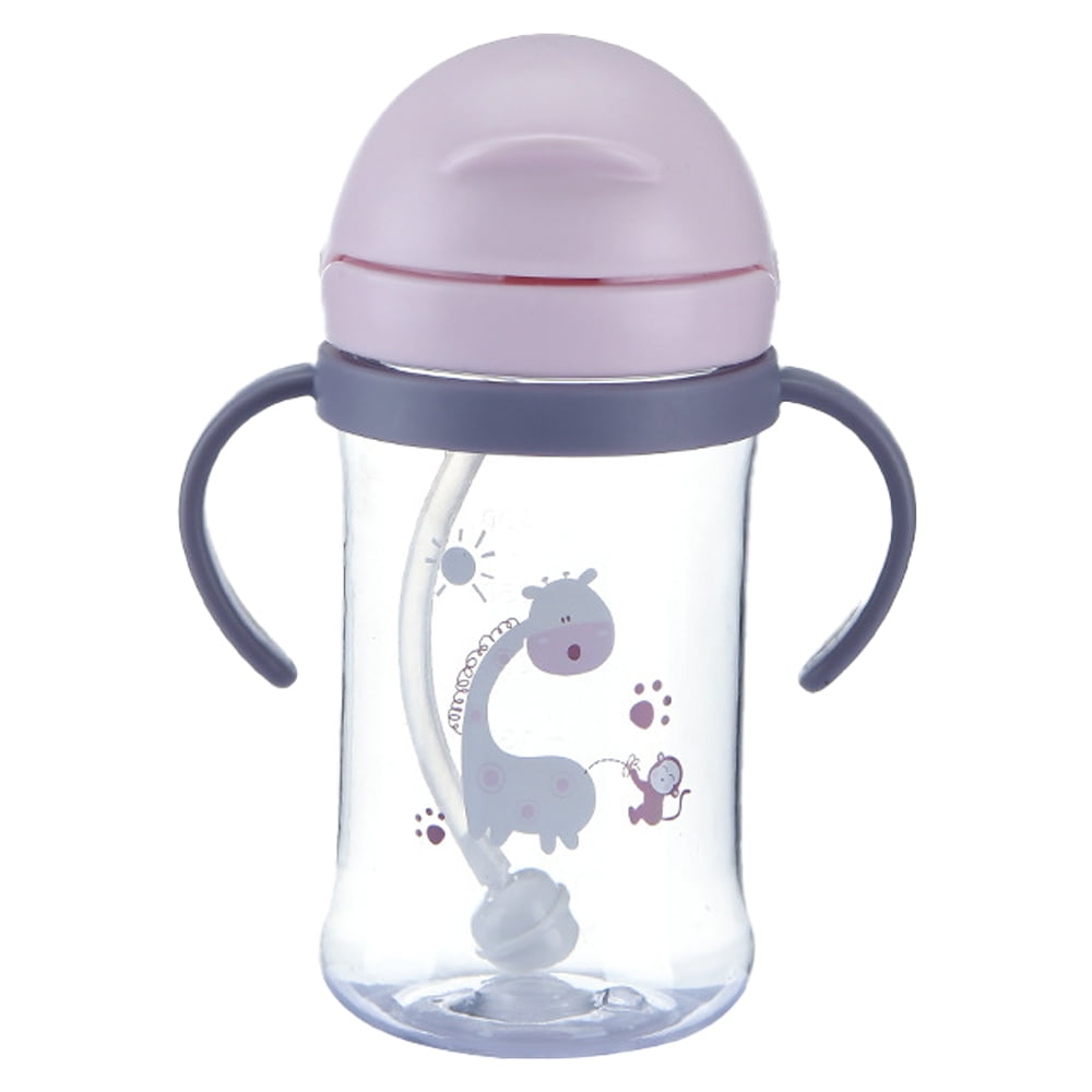 Weighted Straw Sippy Cup with Handles for Baby and Toddlers 8 months up ...