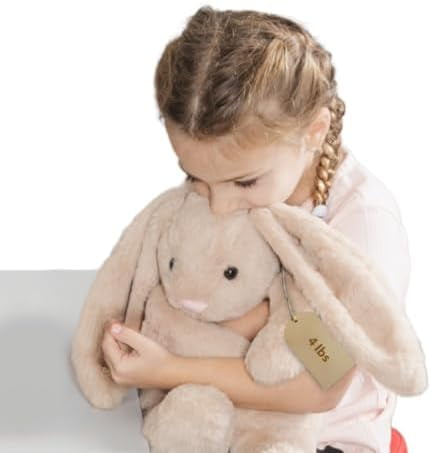 Weighted Stuffed Animals for Anxiety – Weighted Bunny for Kids and ...