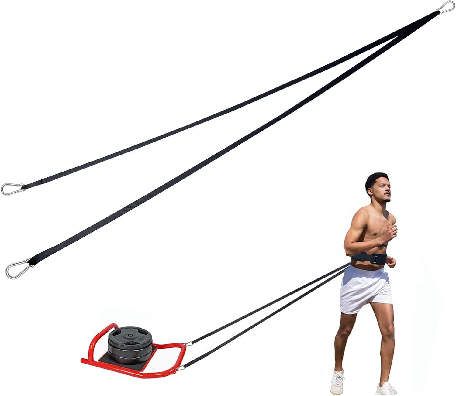 Weighted Training Waist Belt for Pulling Sled and Tires,Weight Sled ...