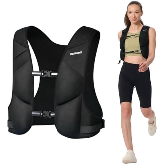 Weighted Vest,12lbs Weighted Vest Woman Men Adjustable - Weight Vest ...