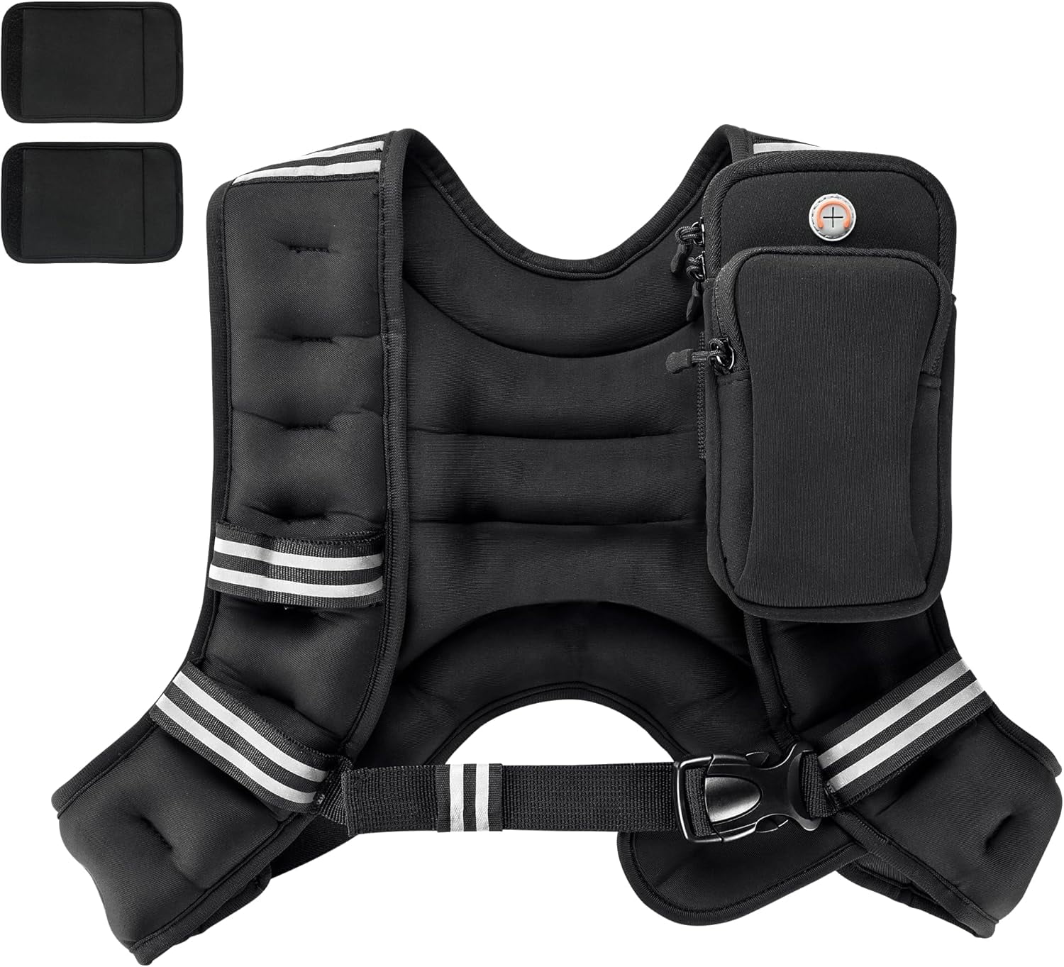 Weighted Vest,4lb/6lb/10lb/12lb/16lb/20lb/25lb/30lb Weight Vest with ...