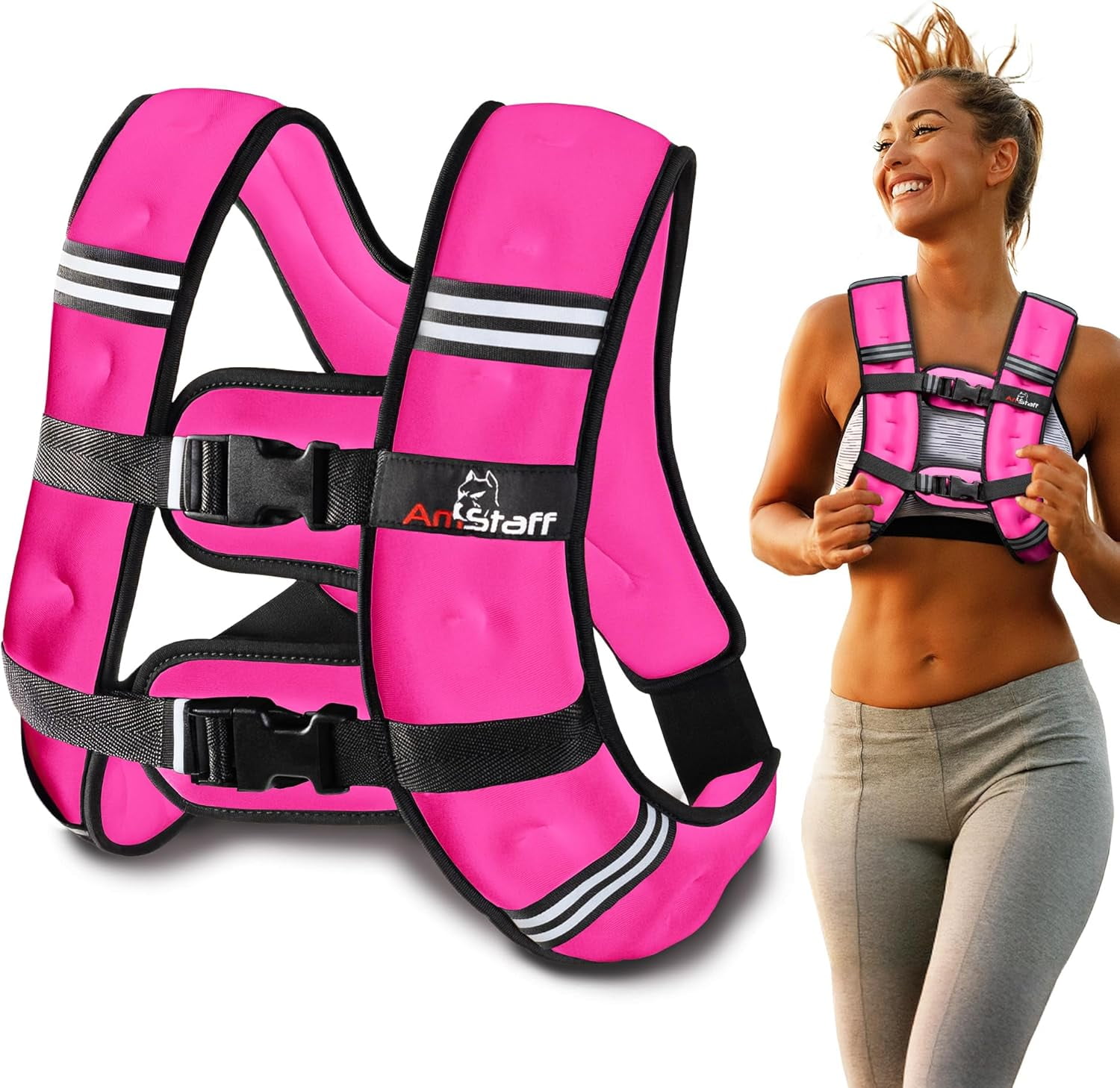 Weighted Vest - Weight Vest for Running, Strength Training & Muscle ...