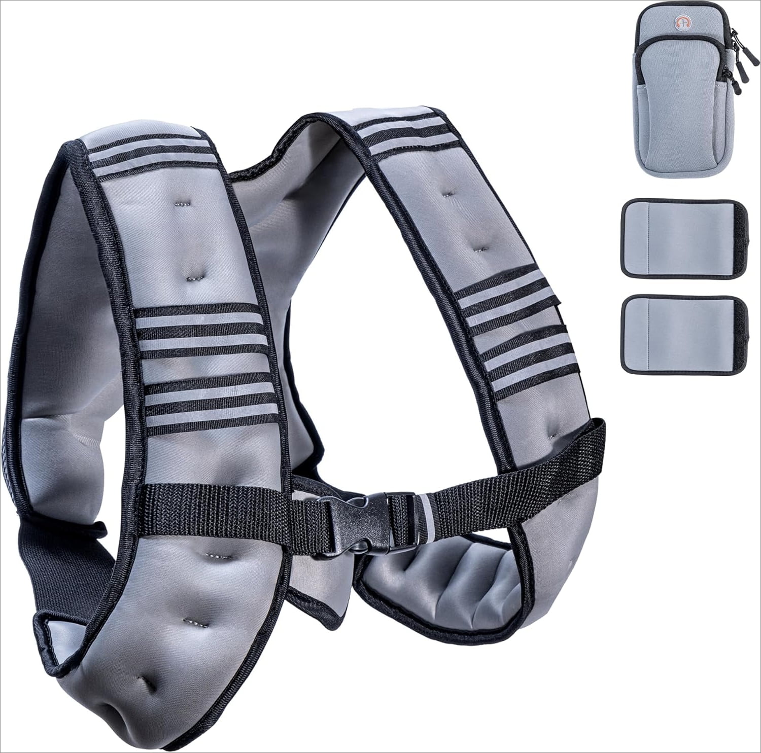 Weighted Vest, Weight Vest with Reflective Stripe, Body Weight Vests ...