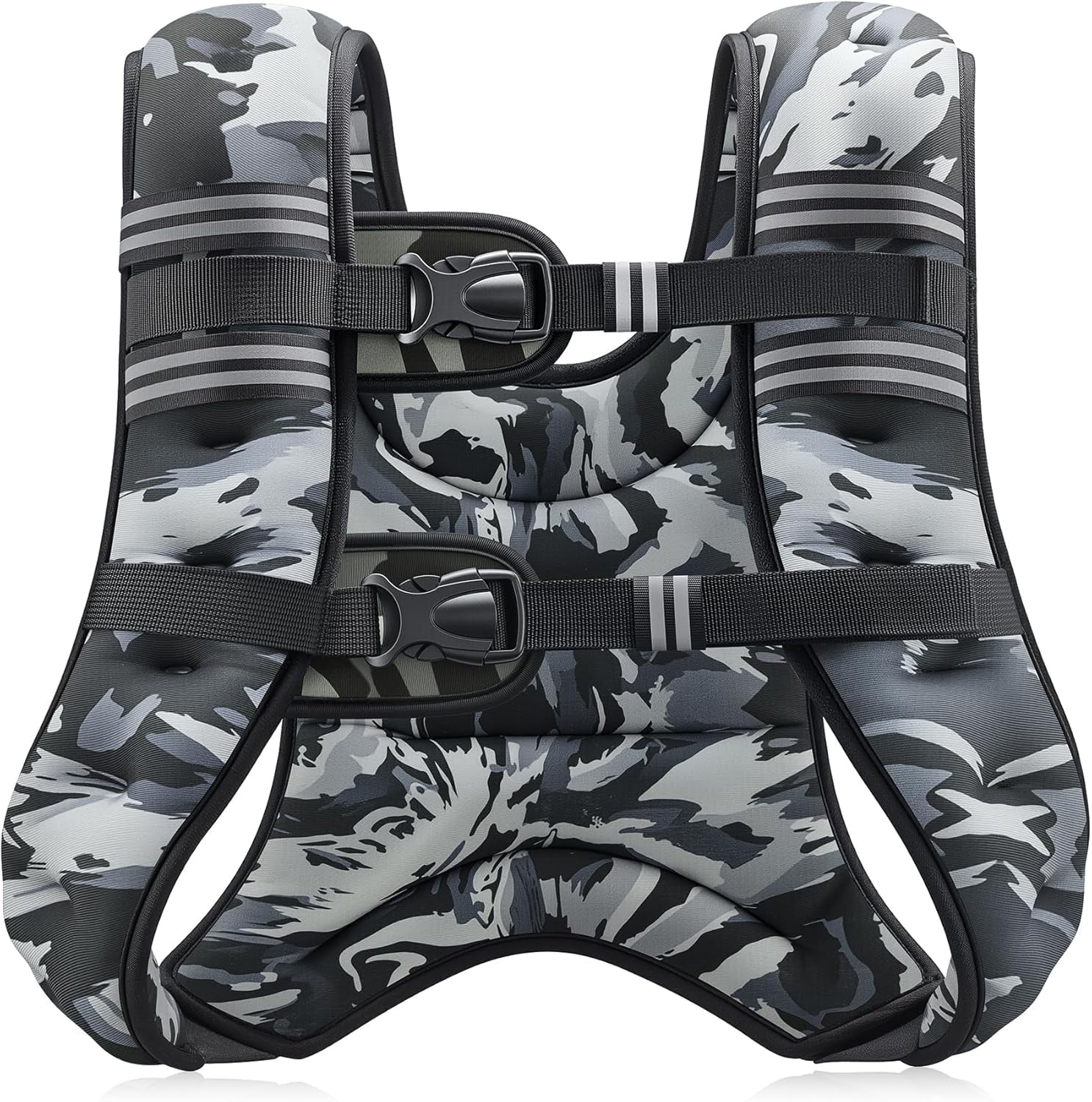 Weighted Vest,Weight Vest with Reflective Stripe for Workout, Strength ...