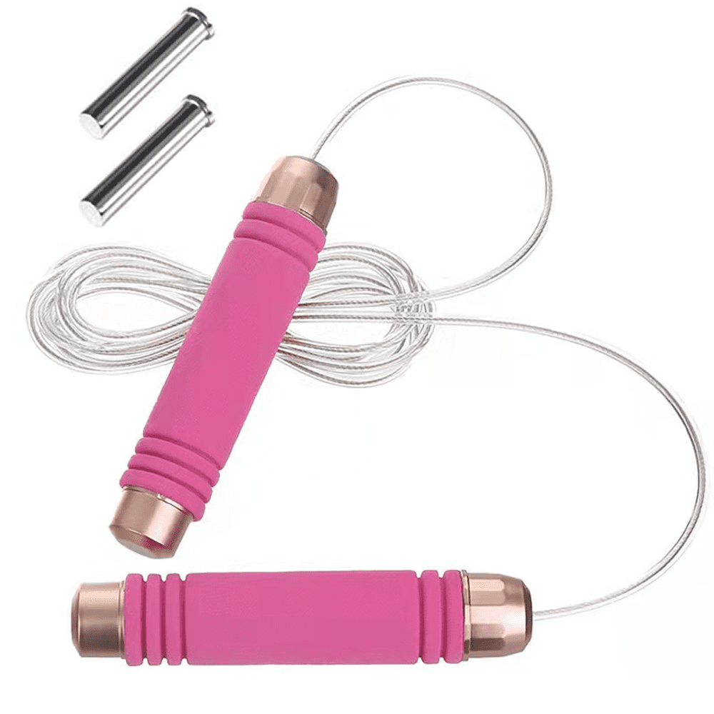Weighted for Fitness, Adjustable Skipping Rope for Exercise, with ...