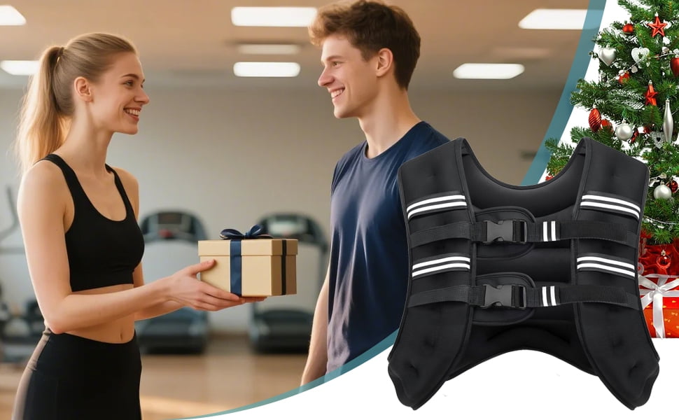 Weighted vest Gravity-enhancing vest Reflective strip vest Adjustable ...