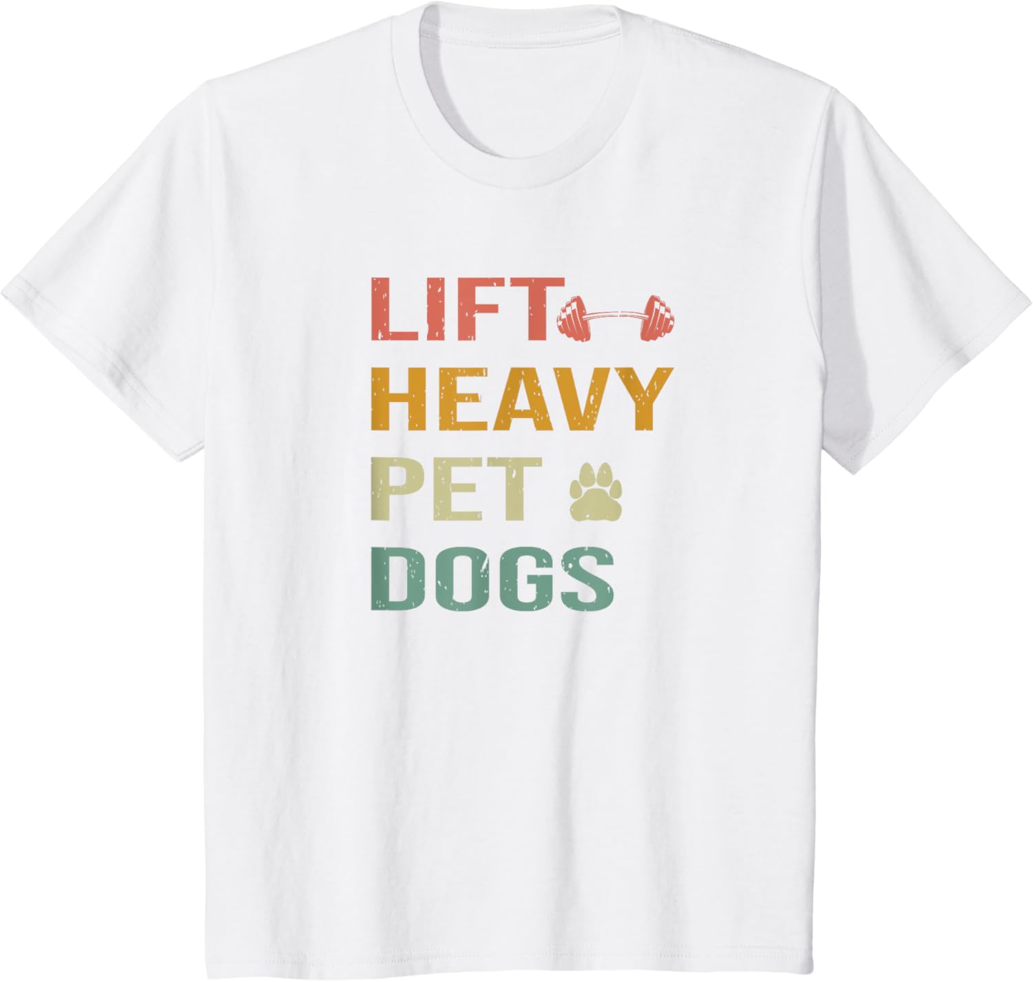 Weightlifters With Dogs Lift Heavy Pet Dogs Gym T-Shirt - Walmart.com