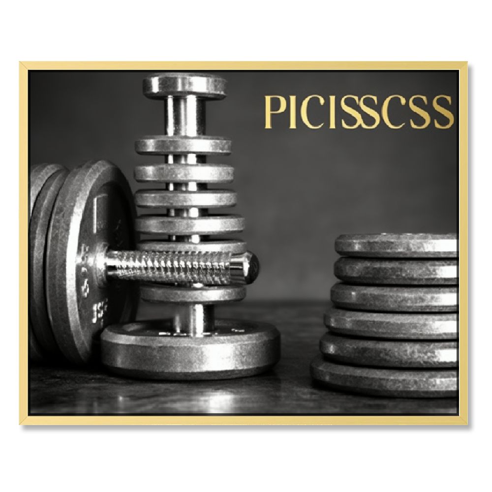 Weightlighting Canvas Wall Art Gym Training Inspirational Quotes ...