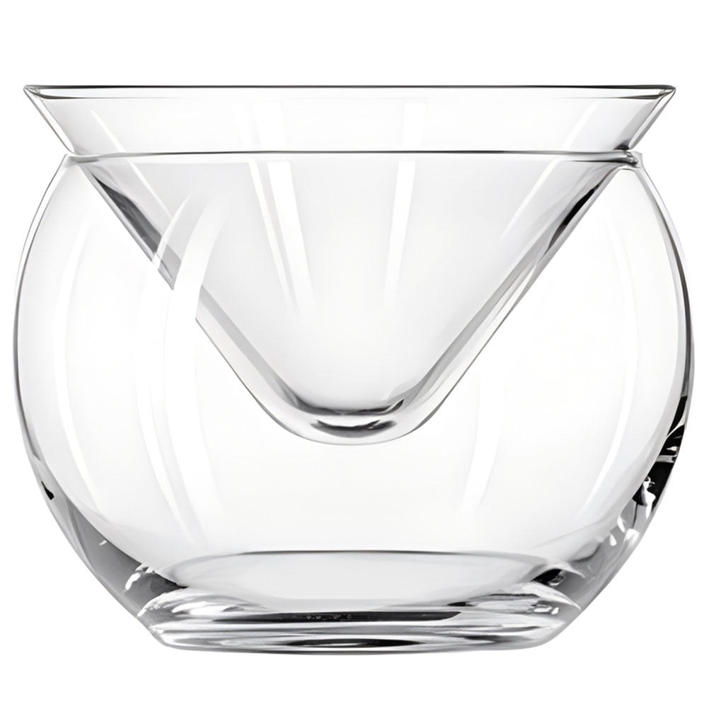 Weijiyouyu 1 Set Glass Caviar Chiller Server Set Serving Dish with Ice ...
