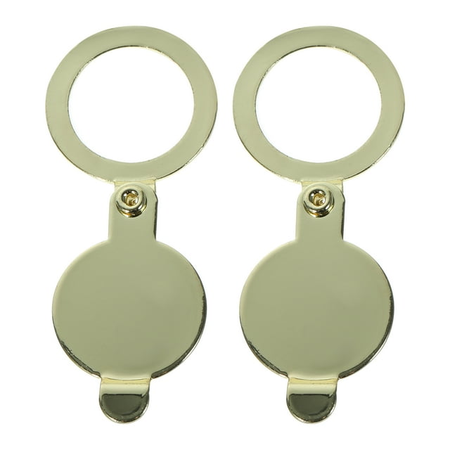 Weijiyouyu 2pcs Peephole Cover Peep Hole Privacy Cover Copper Peep Hole Covering For Apartments