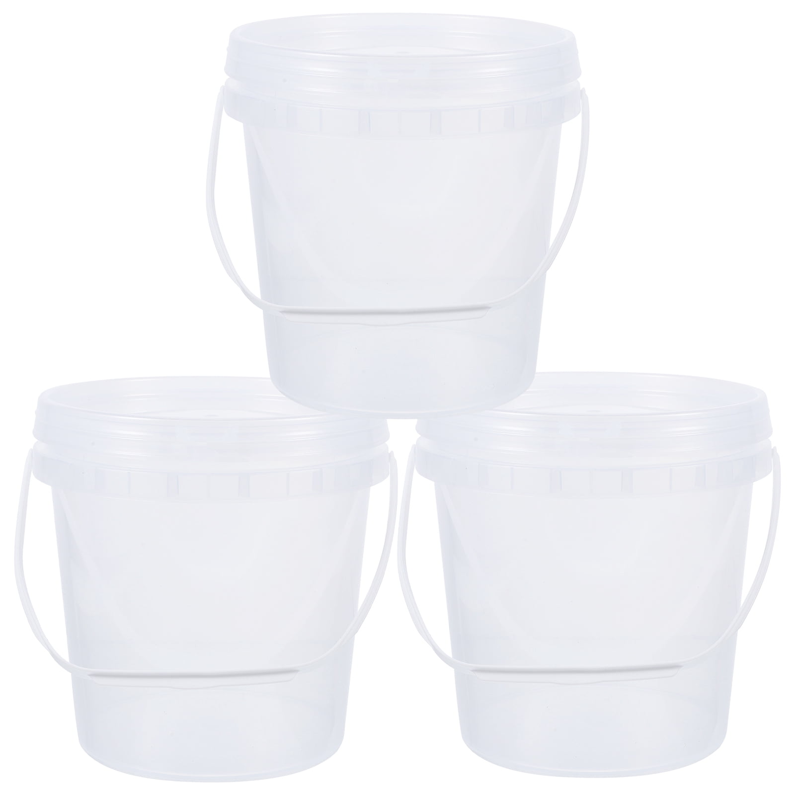 DEEPCRAFF Reusable Food Buckets for Households Food-grade Plastic with ...