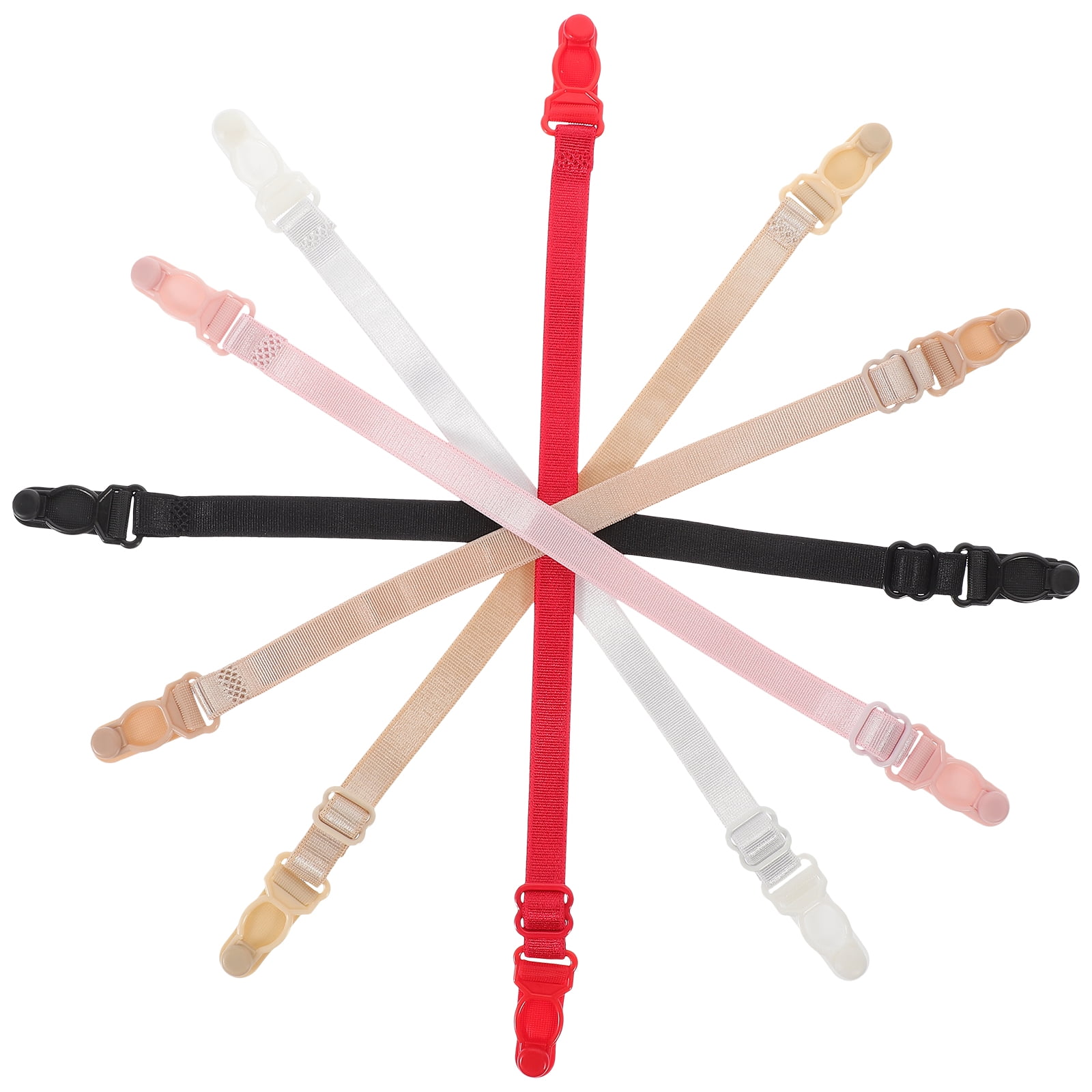 Weijiyouyu 6pcs/Set Women Non-slip Bra Strap Clips Adjustable Bra ...