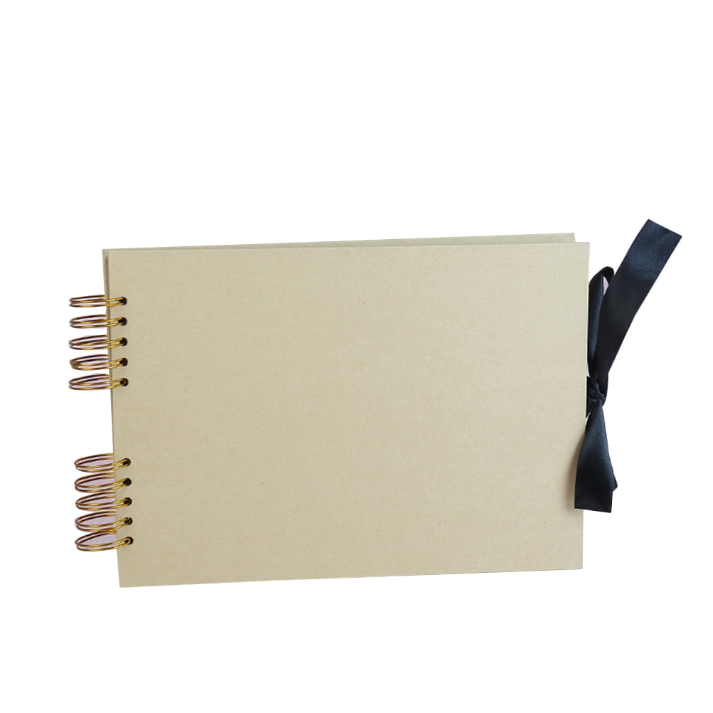Weijiyouyu Creative Kraft Paper A4 Scrapbook Photo Album Bow-knot DIY ...