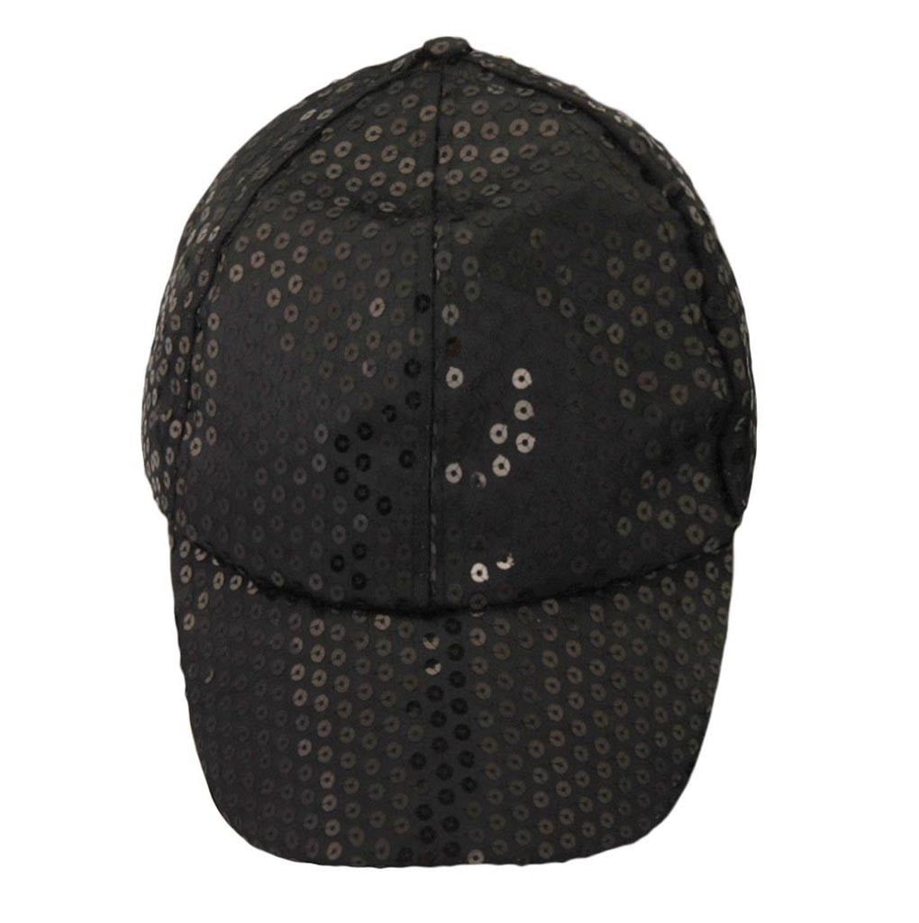 Weikingp Baseball Cap New Fashion Unisex Pure Color Sequined Hats ...