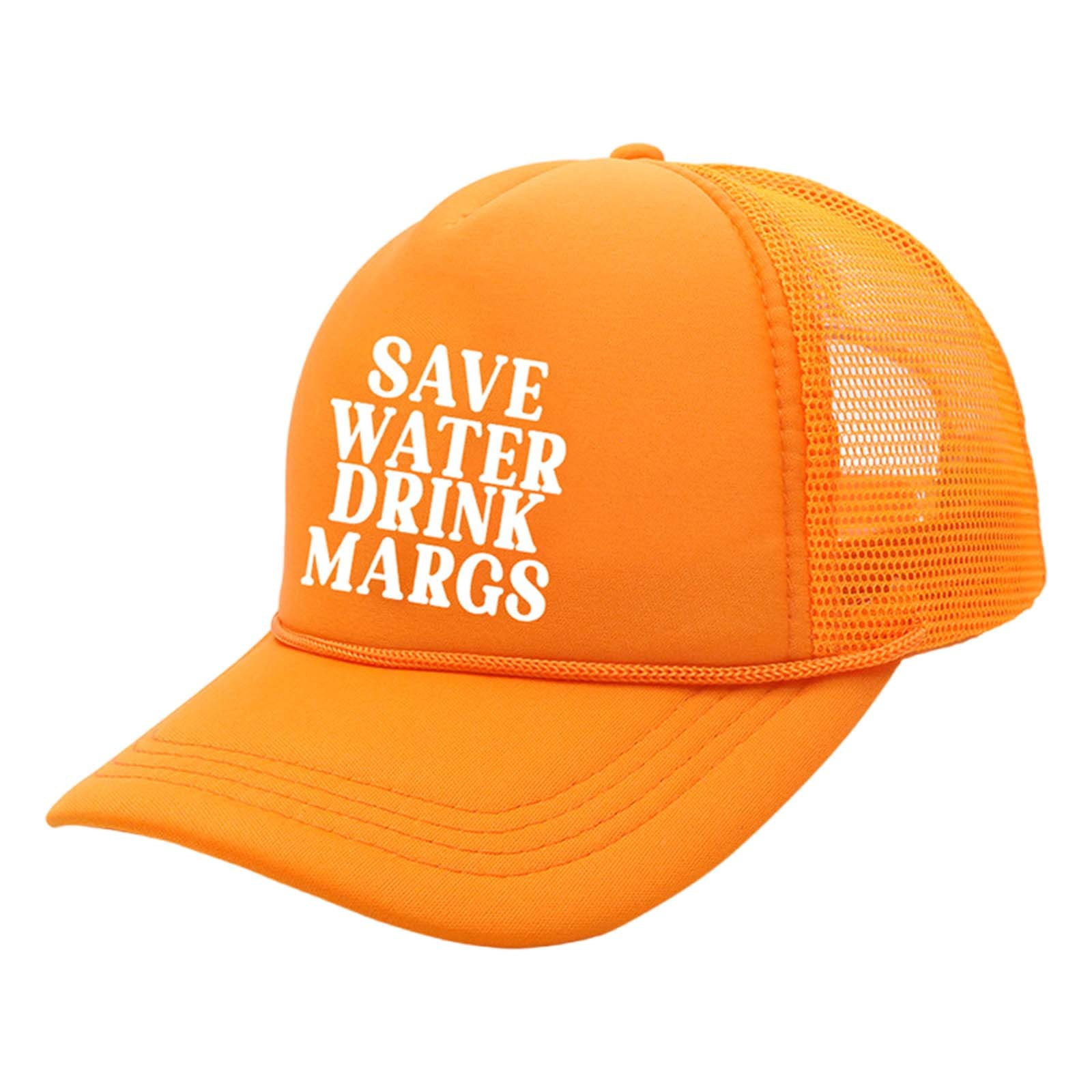Weikingp Cowboy Hat, Water Drink Margs Trucker Hat Trendy Vintage Funny ...