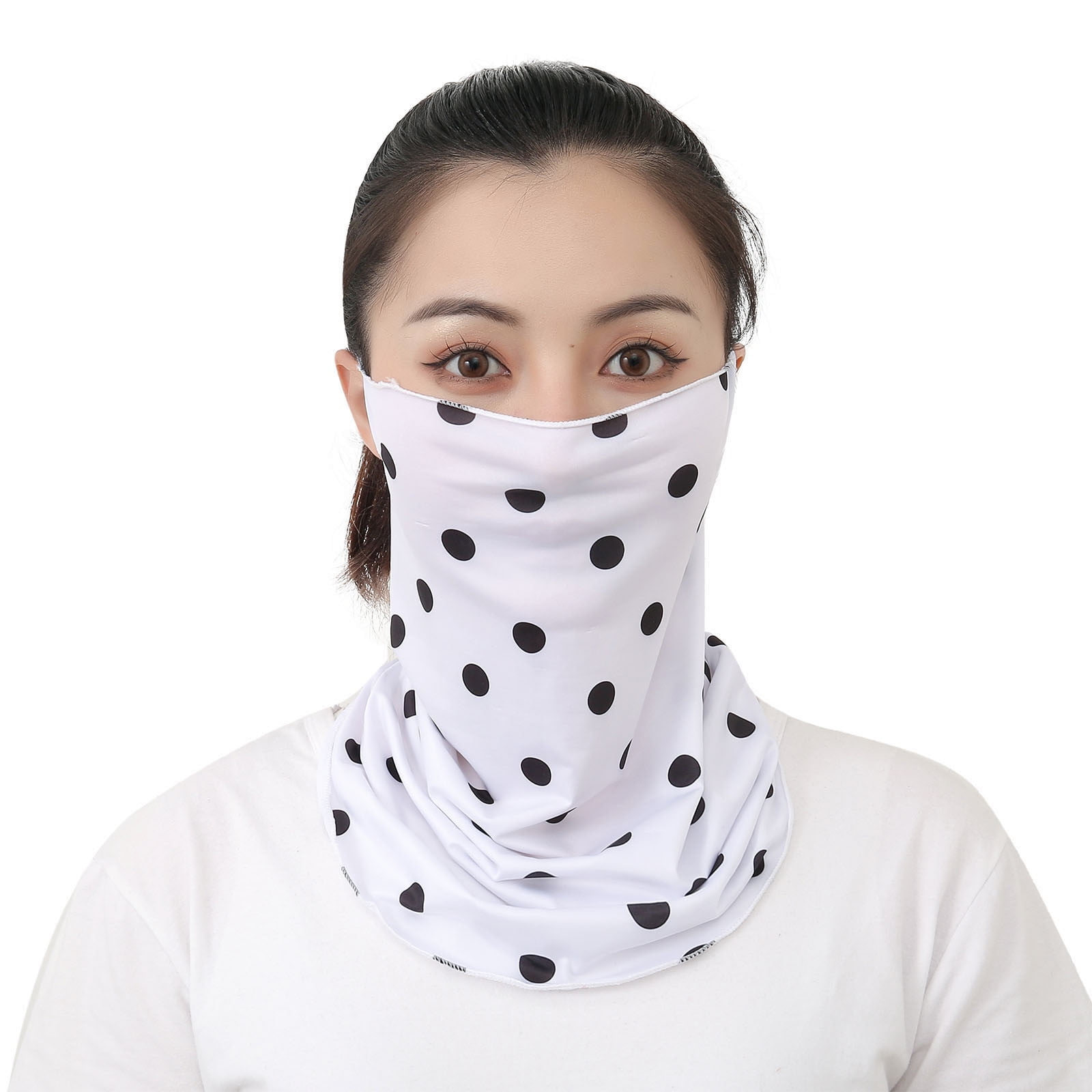 Weikingp Clearance! Masquerade Mask for Women, Women Men Scarf Mask Bandana with Ear Loops Sun ...