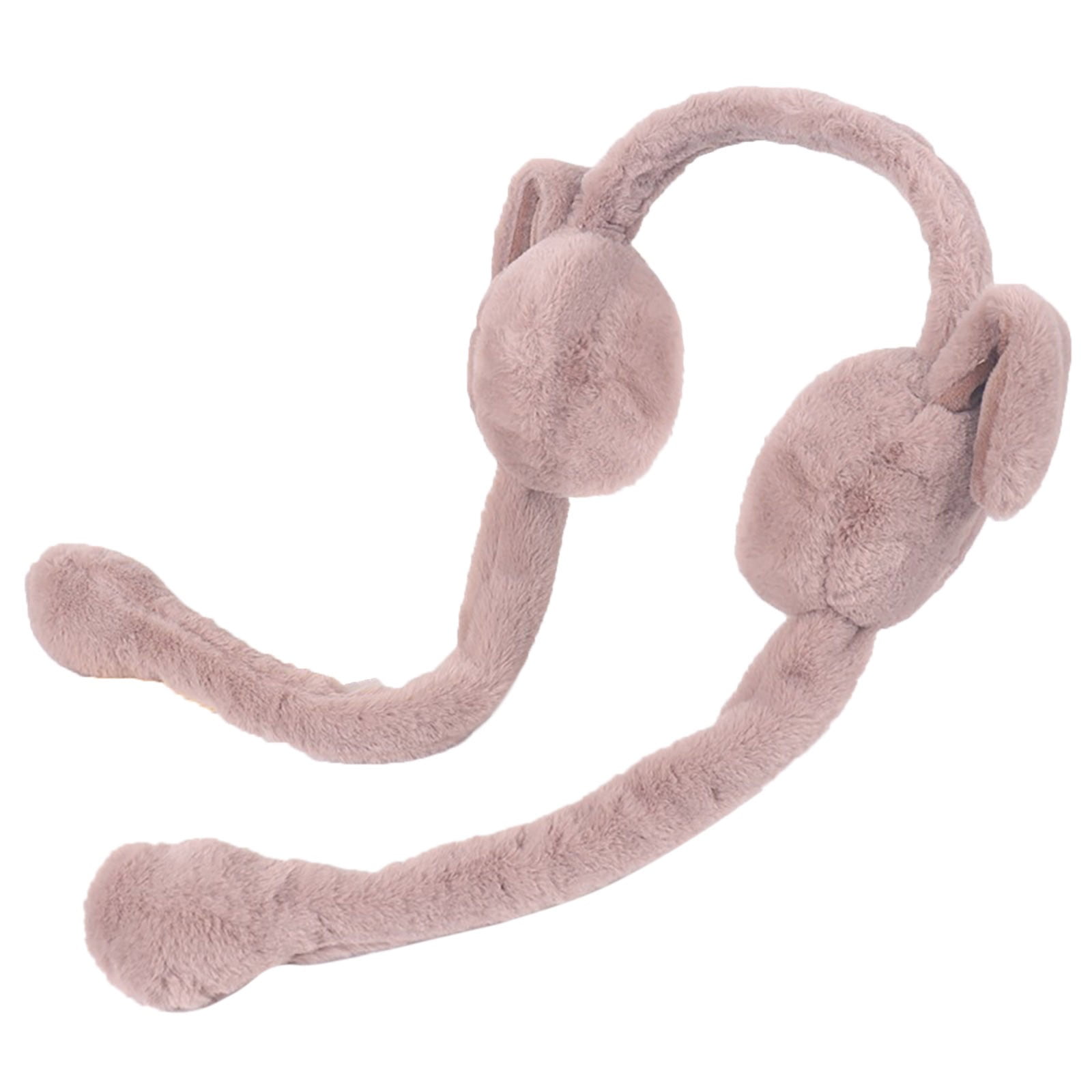 Weikingp Earmuffs Unisex Ear Moving Bunny Ear Cute Rabbit Warmers ...