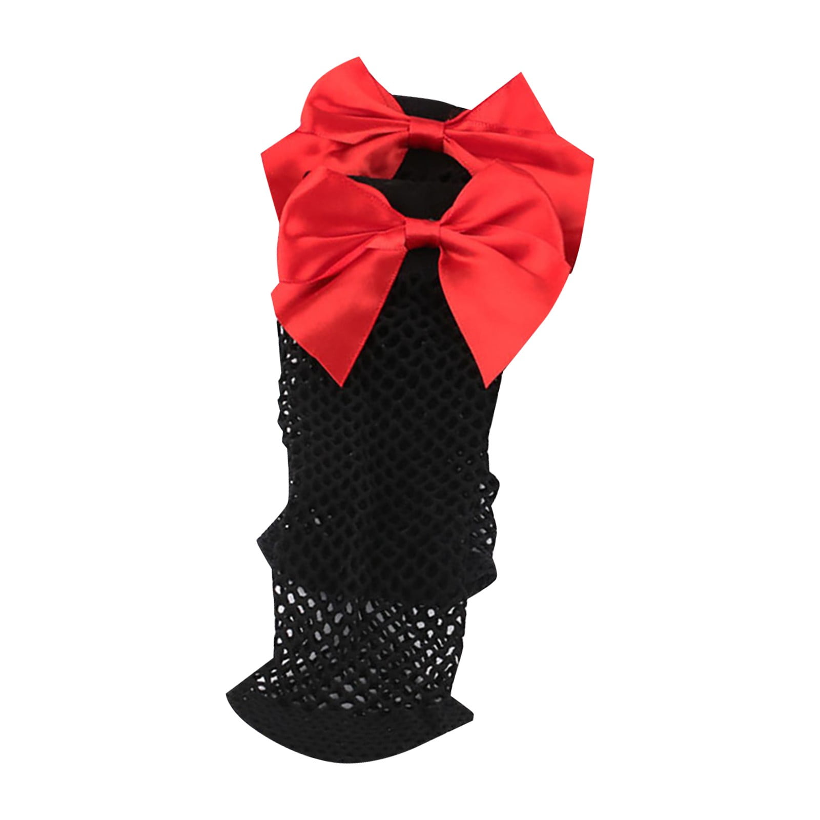 Weikingp Fishnet Stockings for Women Women Ruffle Fishnet Ankle High ...