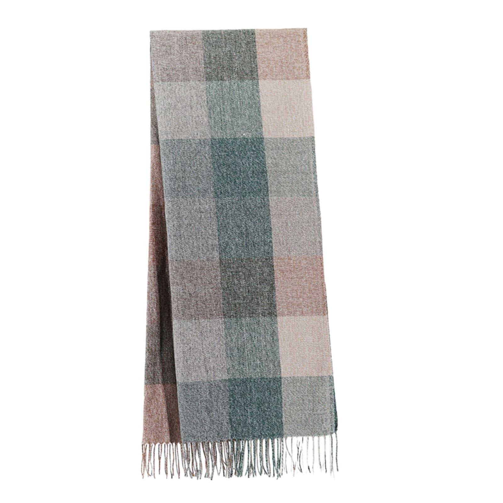 Weikingp Clearance! Scarf for Women, Women's Big Coloured Checked Scarf ...