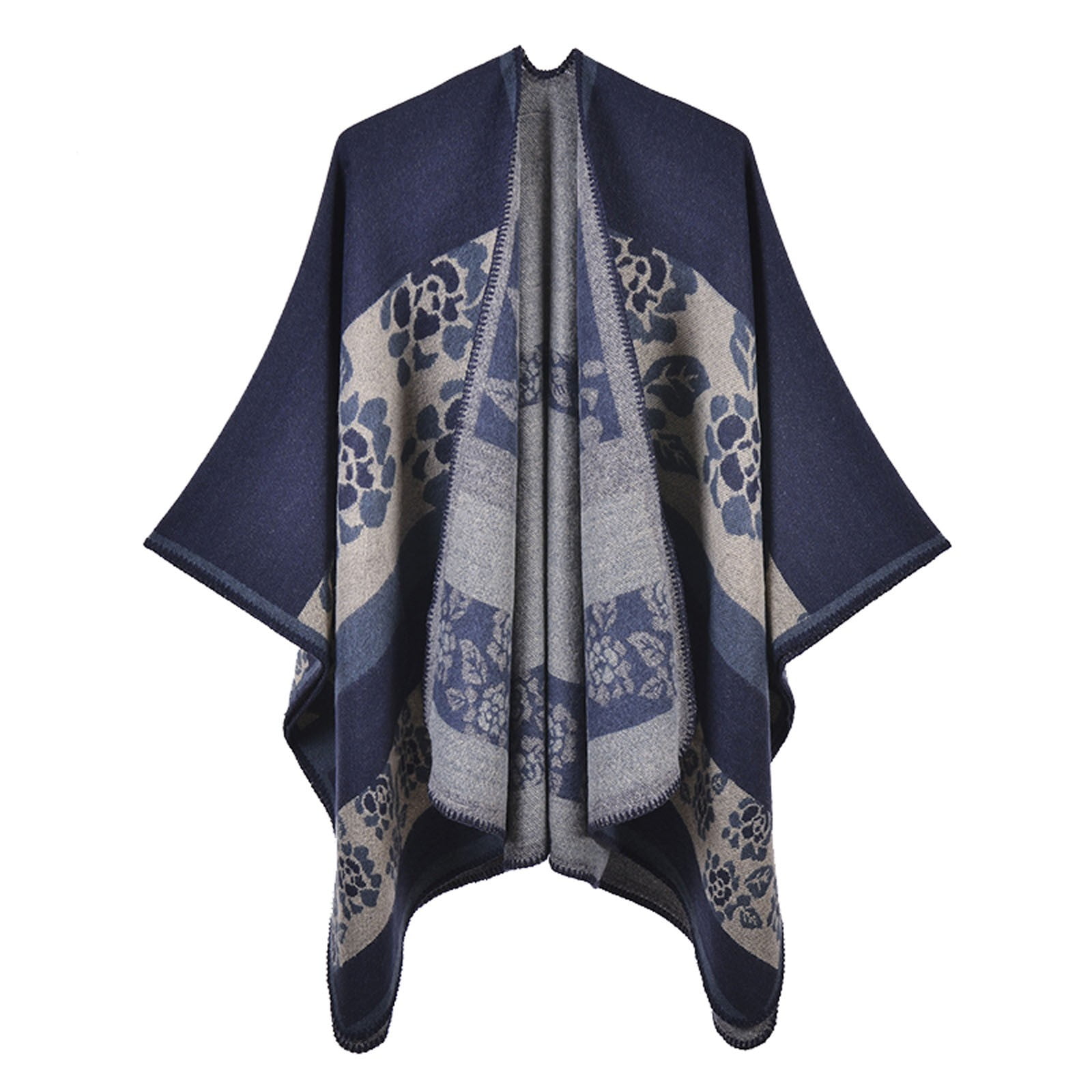 Weikingp Shawl Wraps for Women Women'S Travel Plaid Shawl Wraps Open ...