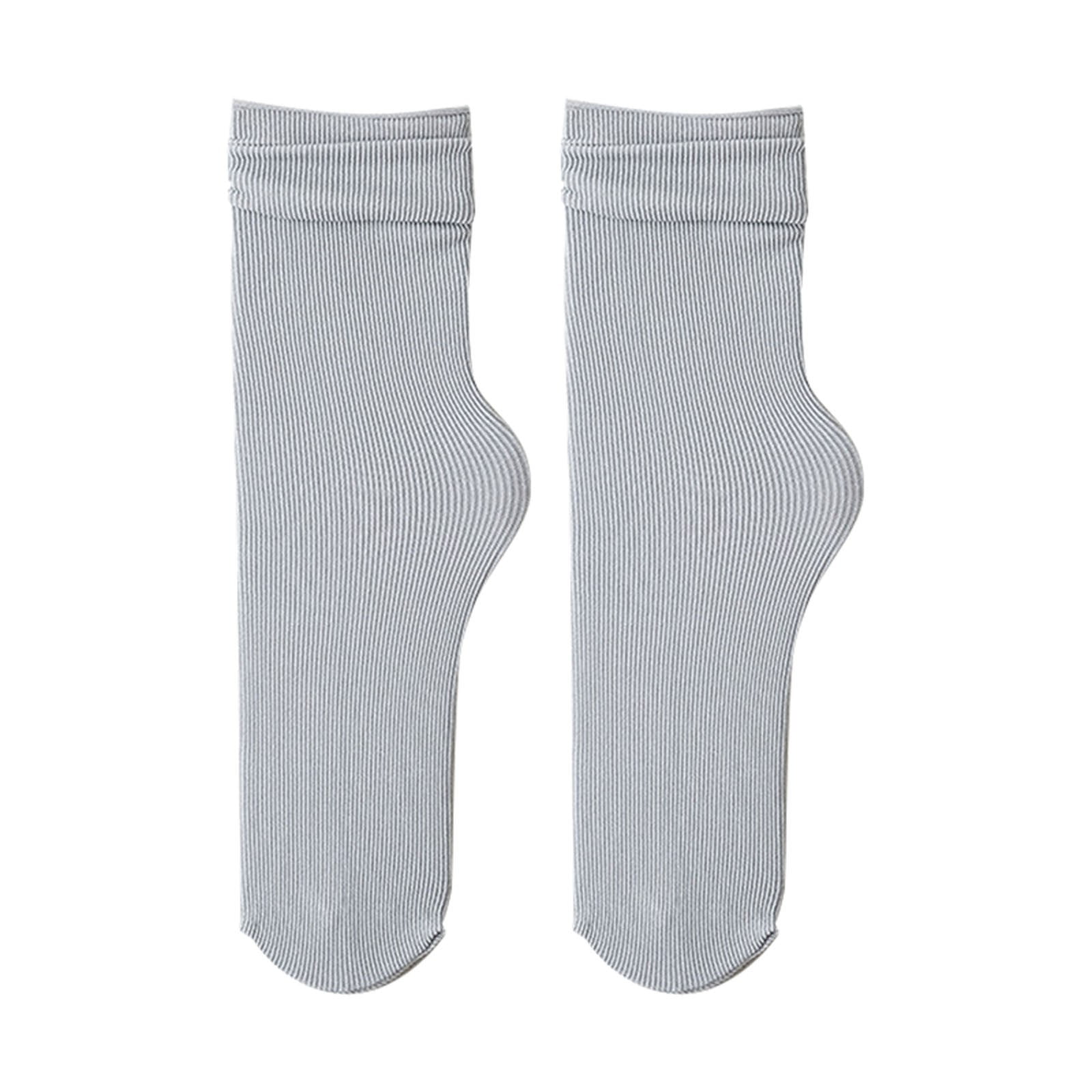 Weikingp Silk Stockings Women'S Summer And Autumn Thin Ice Socks Solid ...