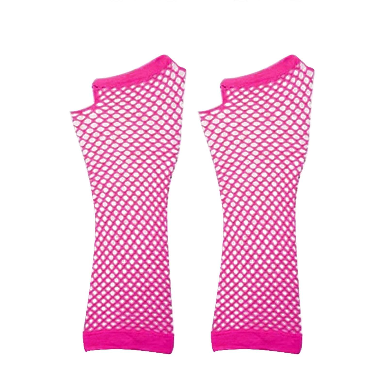 Weikingp Warm Gloves Fishing Net Gloves Elastic Mesh Medium Long Gloves ...