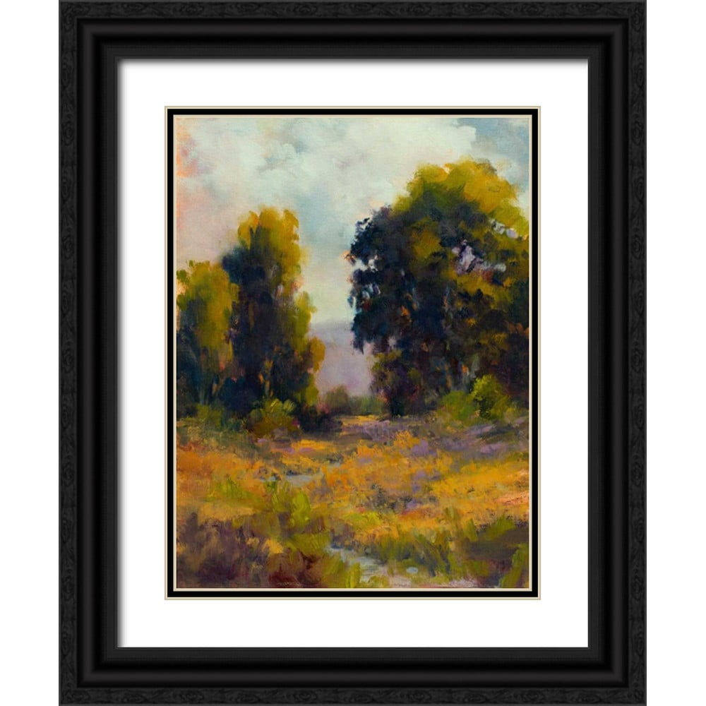 Weil, Alice 12x14 Black Ornate Wood Framed with Double Matting Museum ...