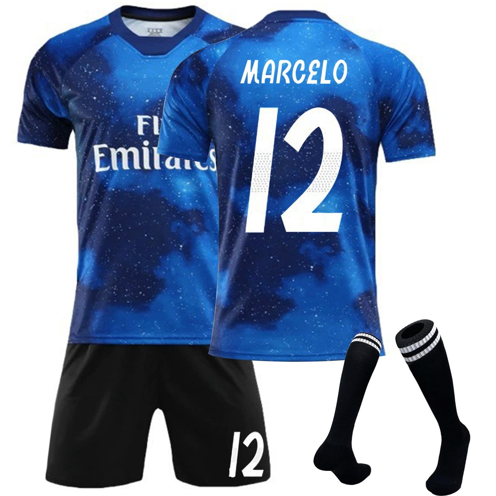 Weilan 2223 Spanish Team Soccer Jersey-#12 MARCELO, Short Sleeve and ...