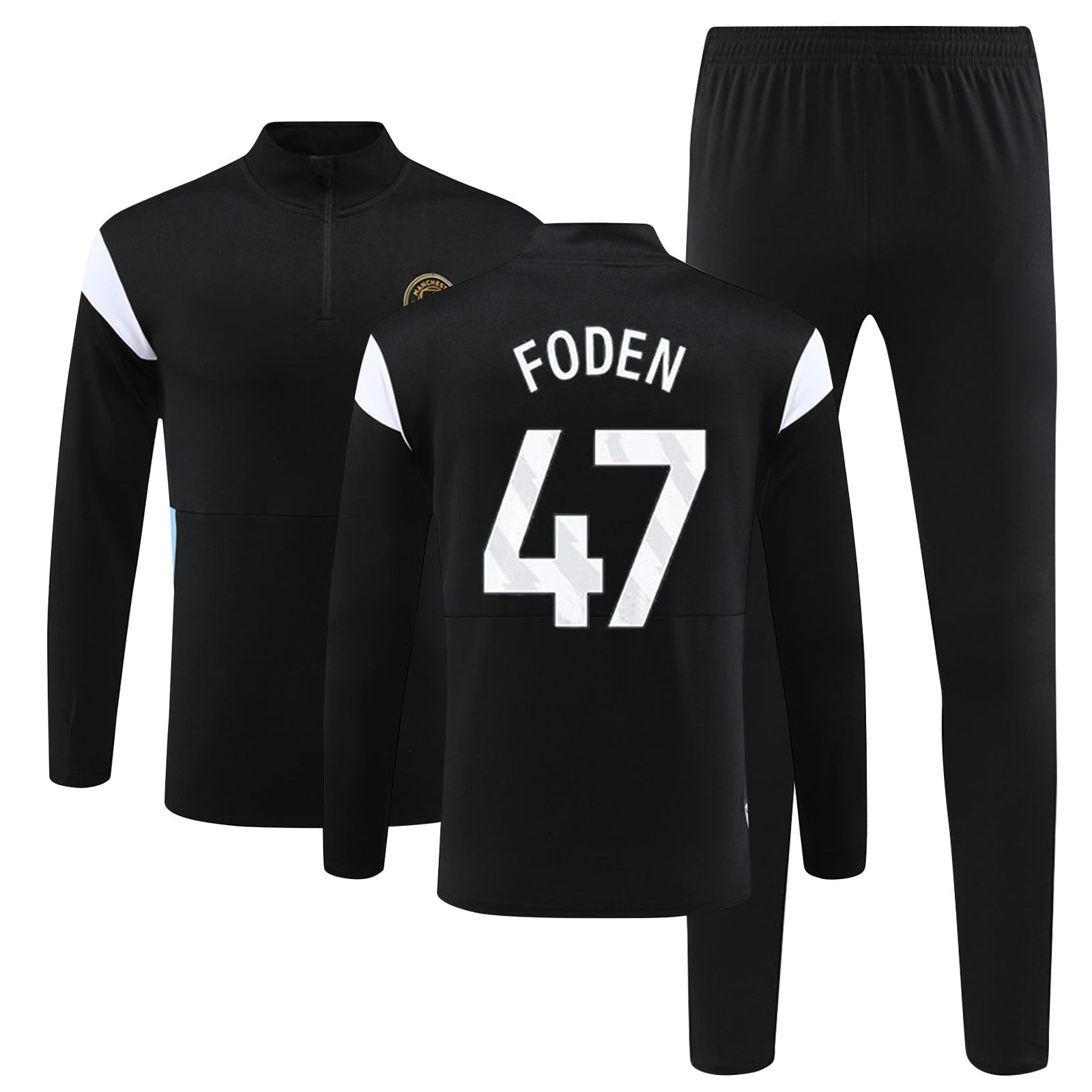 Weilan 2324 European FC Home Game Soccer Jersey, European #47 FODEN ...
