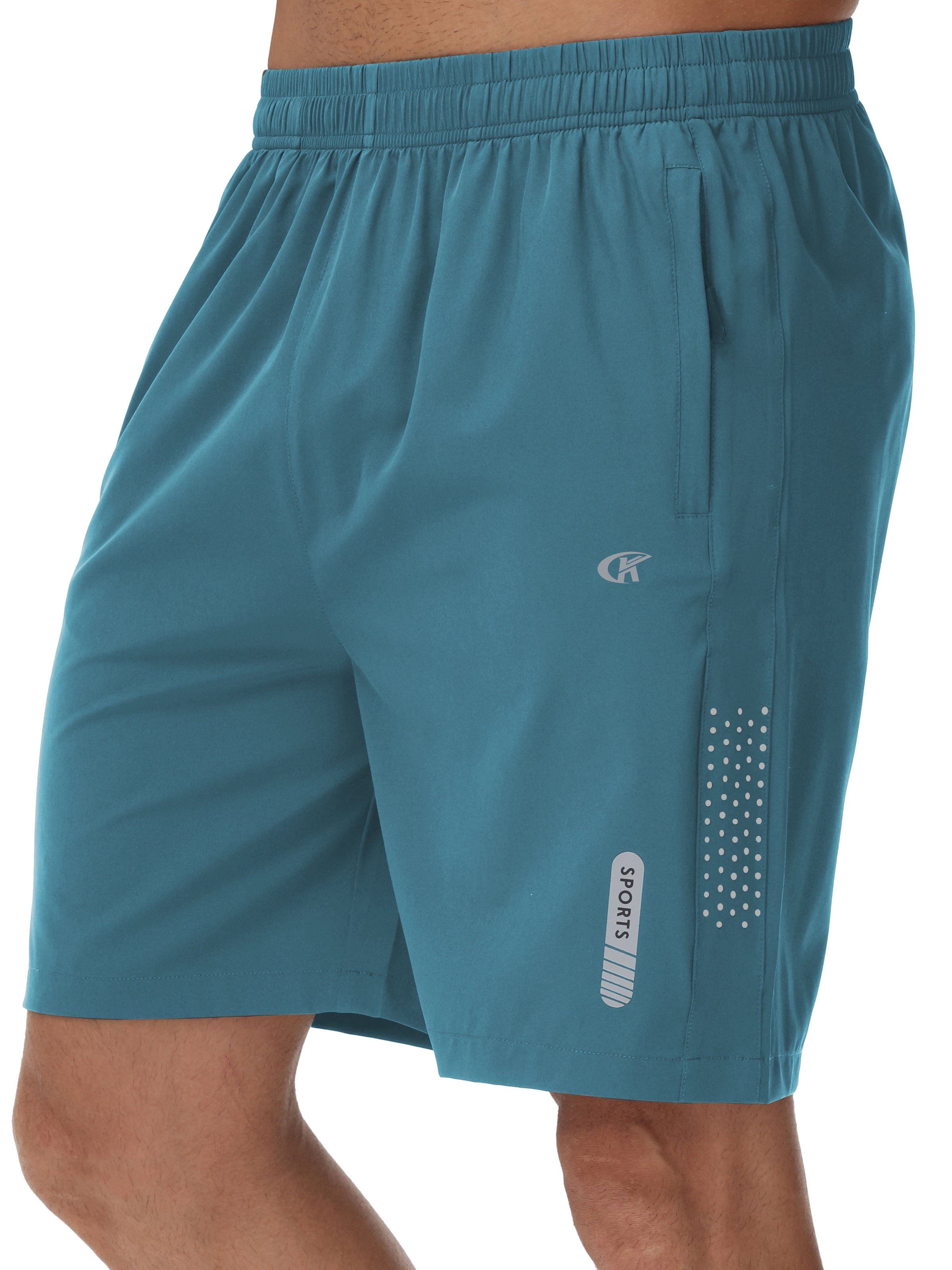 Weilanxin Men's Athletic Running Shorts Quick Dry Workout Shorts ...